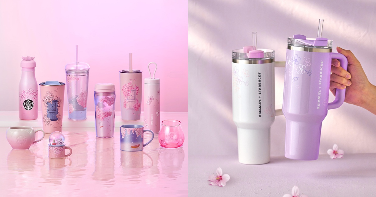 Look Starbucks Spring 2024 Collection Lets You Embrace The Charm Of